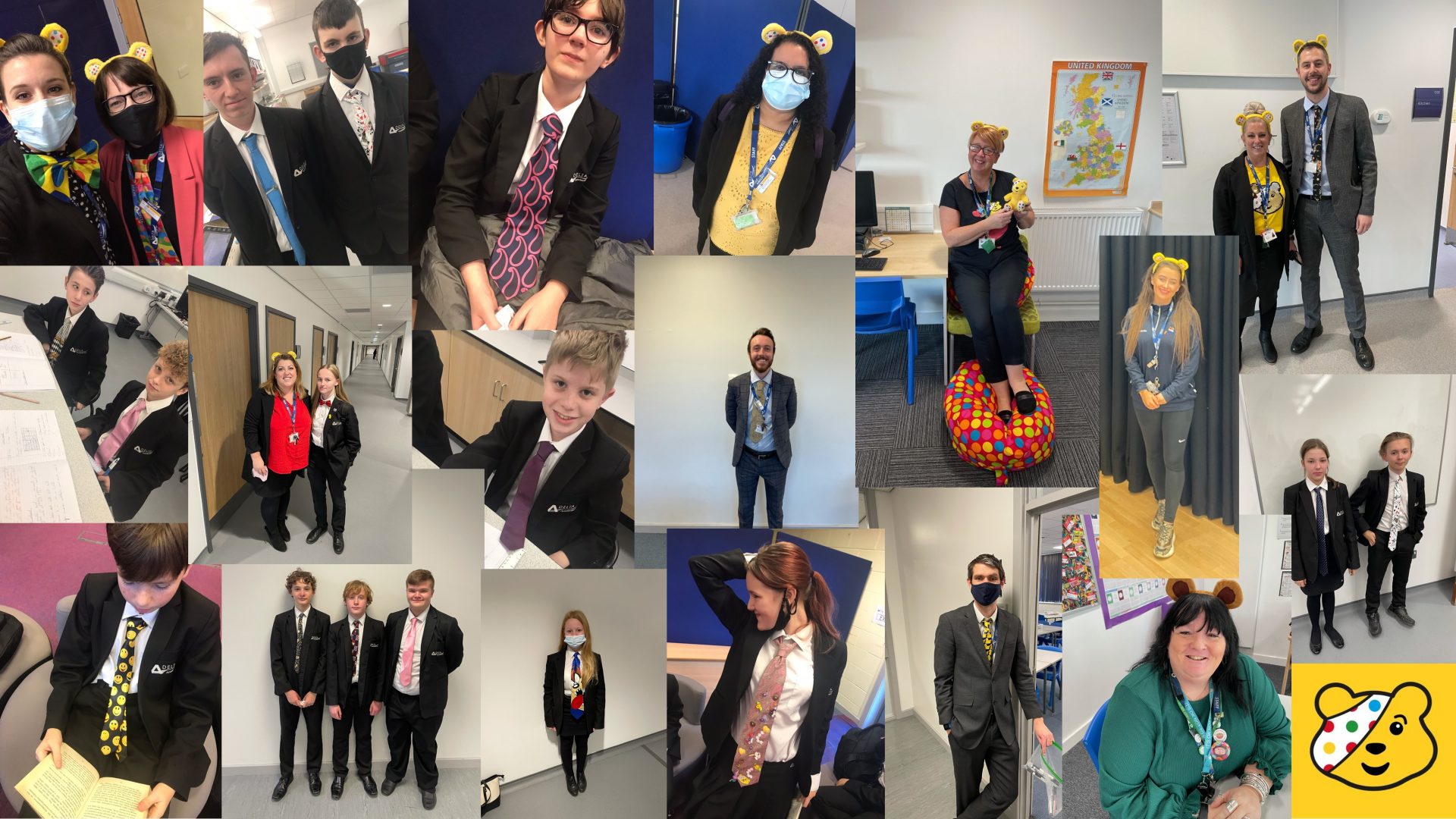 Ash Hill Academy supports Children in Need 2021 with Crazy Tie Day ...